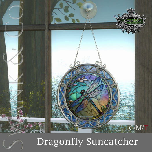 Second Life Marketplace - Swank & Co. Dragonfly Suncatcher